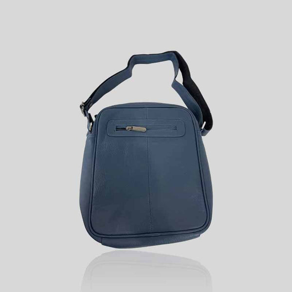 Buy Men's Small Leather Flight Bags and Pouches in Navy Blue – Anti ...